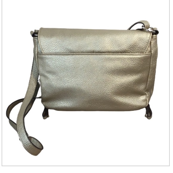 Jessica Simpson | Bags | Jessica Simpson Faux Leather Gold Crossbody ...